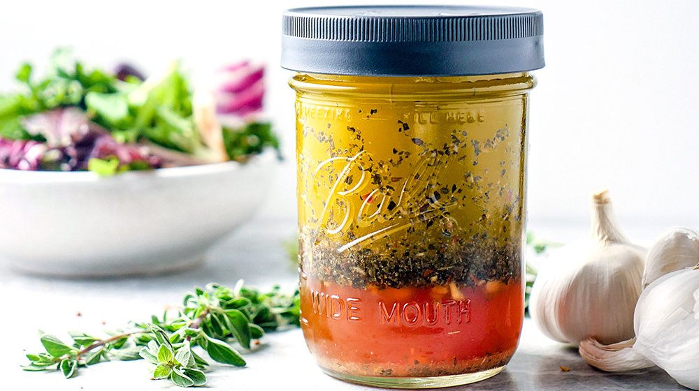 Easy Whole30 Italian Dressing —You'll want to put this on every salad