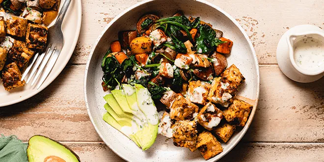 Plant-Based Whole30 Anytime Hash with Italian Tempeh - The Whole30® Program