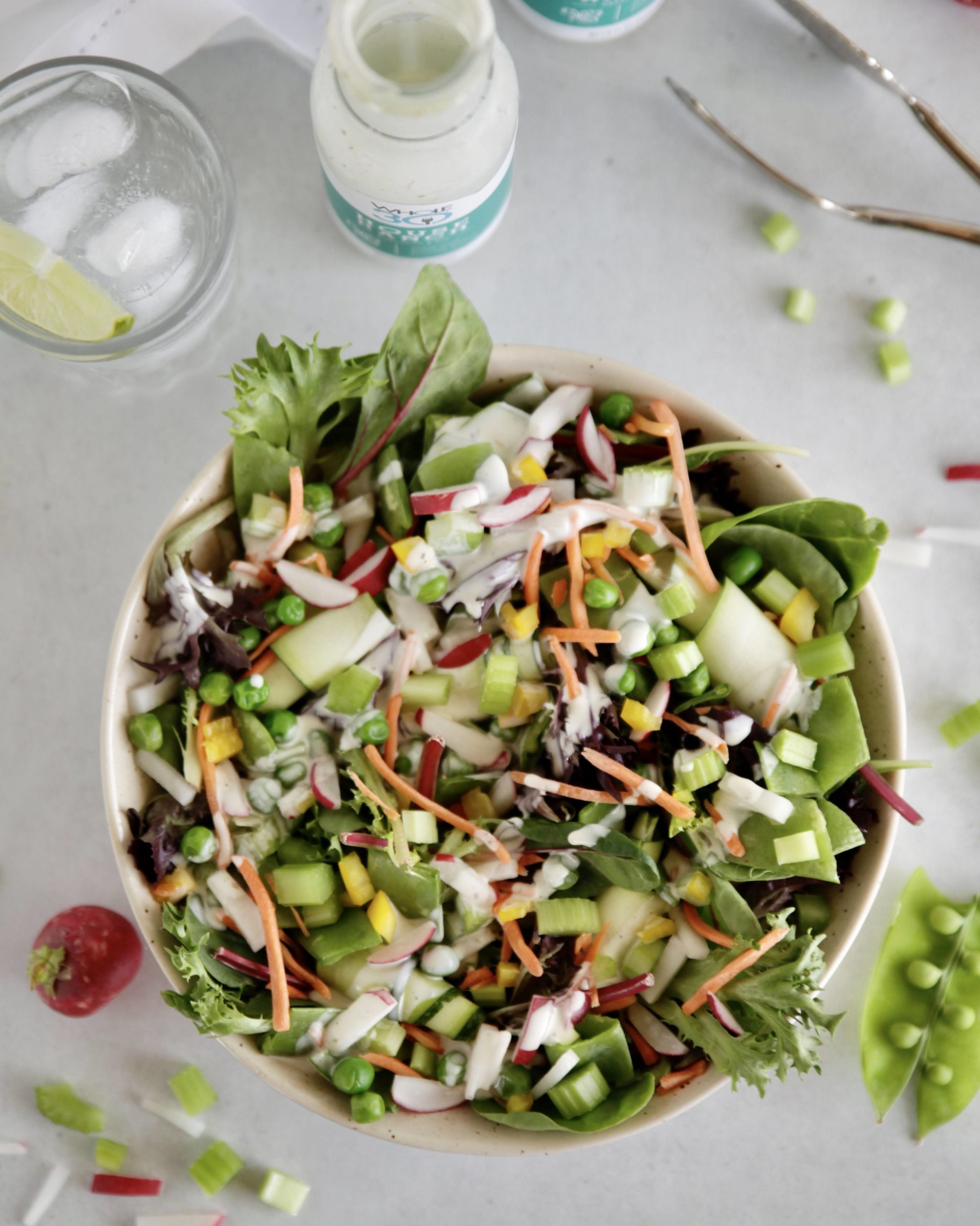 Whole30 House Ranch Rainbow Salad - The Whole30® Program