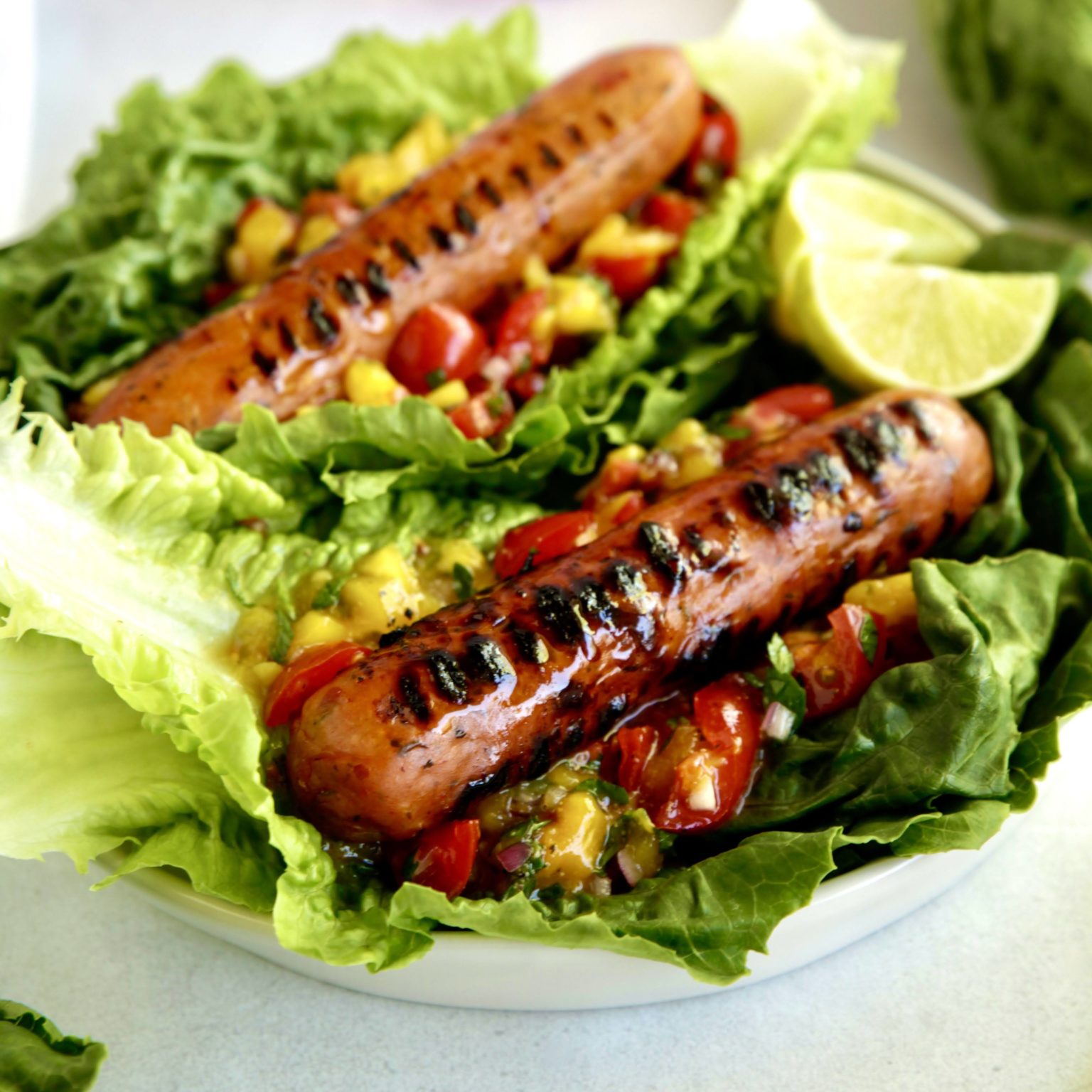 Grilled Hot Dogs with Mango Salsa - The Whole30® Program