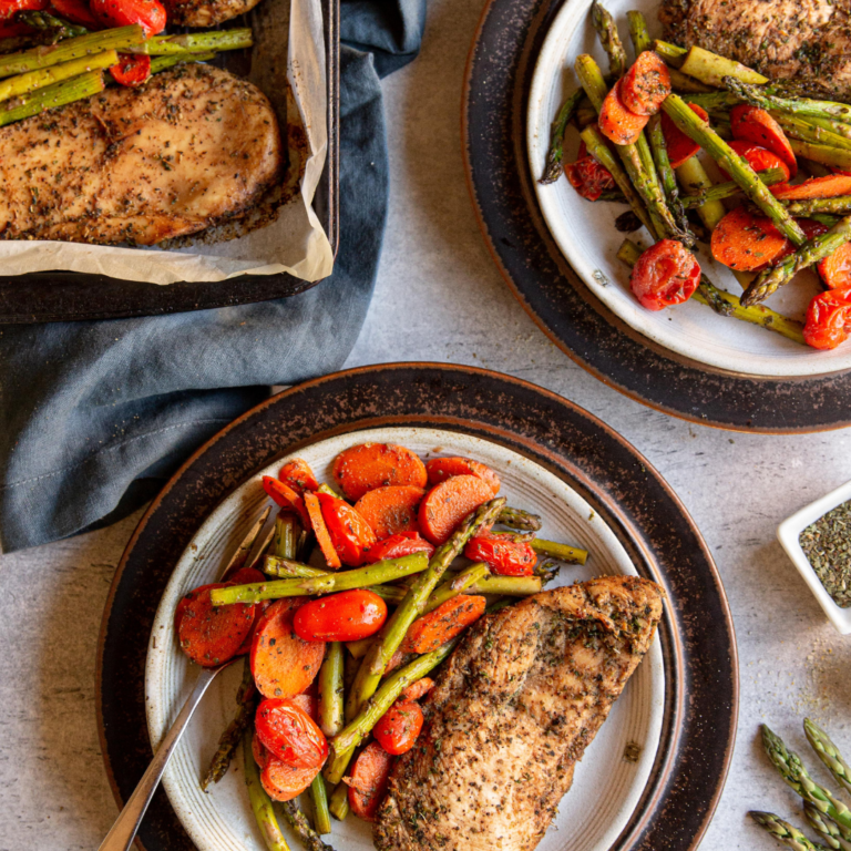 Balsamic Chicken Sheet Pan Meal | Whole30 Recipes