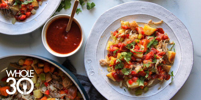 Garlic Pulled Pork Breakfast Hash - The Whole30® Program