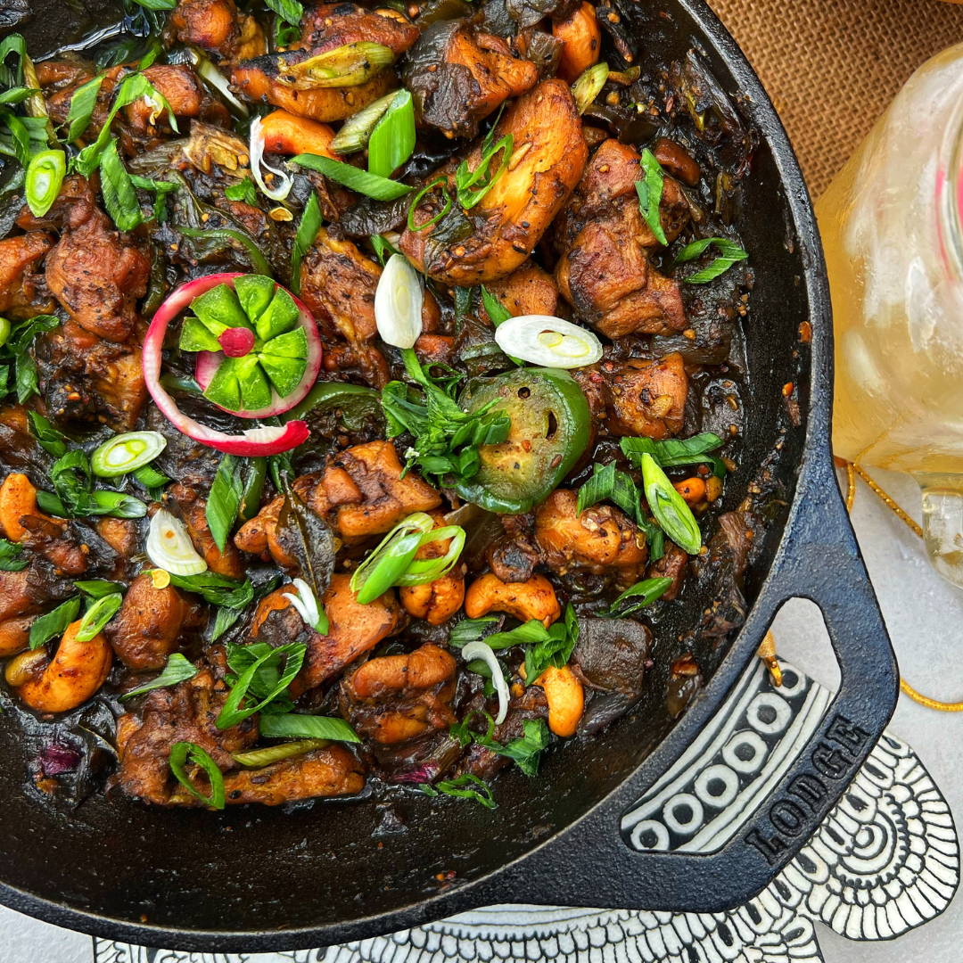 Black Pepper Chicken Black Pepper Chicken With Mushrooms Recipe