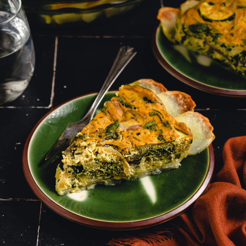 Tofu Quiche with Potato Crust - The Whole30® Program