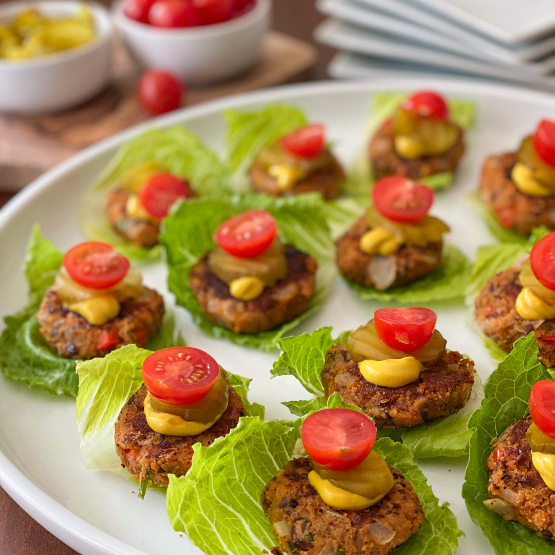Sweet Potato and Black Bean Burger Bites - The Whole30® Program