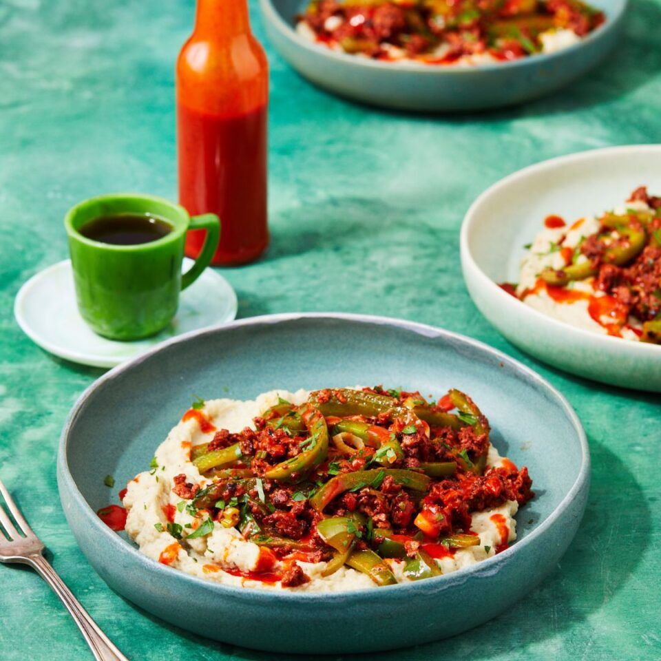 Plant-Based Chorizo Stir-Fry Over Cauliflower Grits - The Whole30® Program