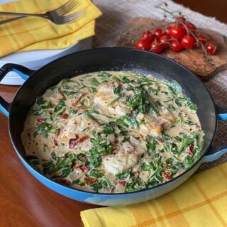 Creamy Tuscan-Style Cod - The Whole30® Program